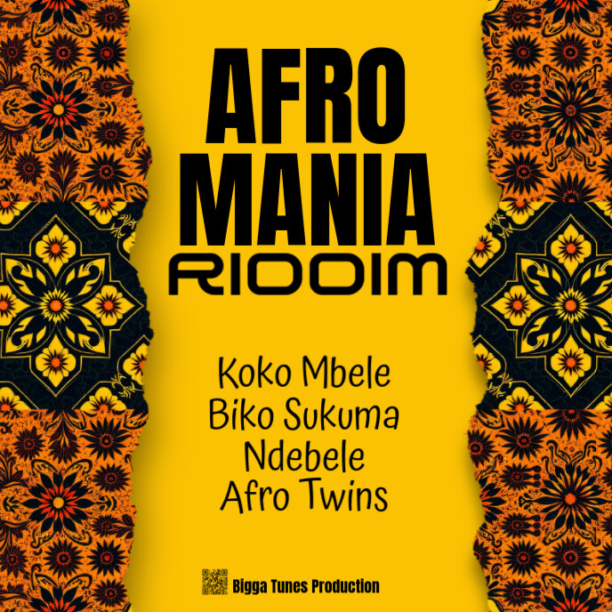Joyful Afrobeat Album Cover Template | PosterMyWall