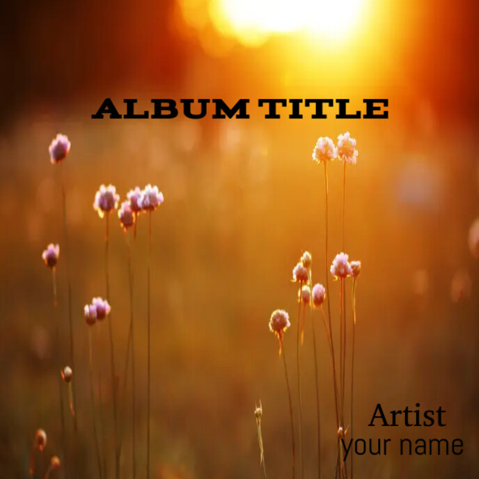 Joyful Album Album Cover Template | PosterMyWall