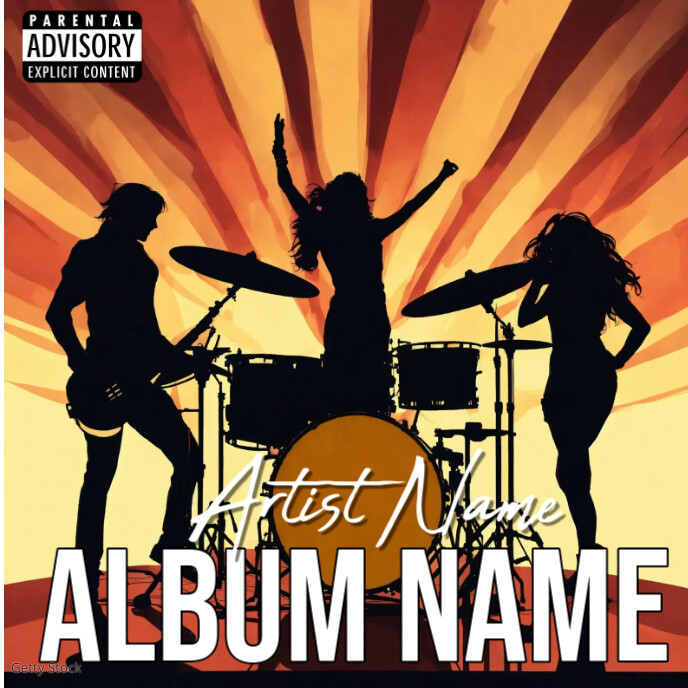 Joyful Album Cover Album Cover Template | PosterMyWall