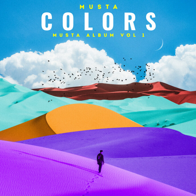 Joyful Album Cover Template | PosterMyWall