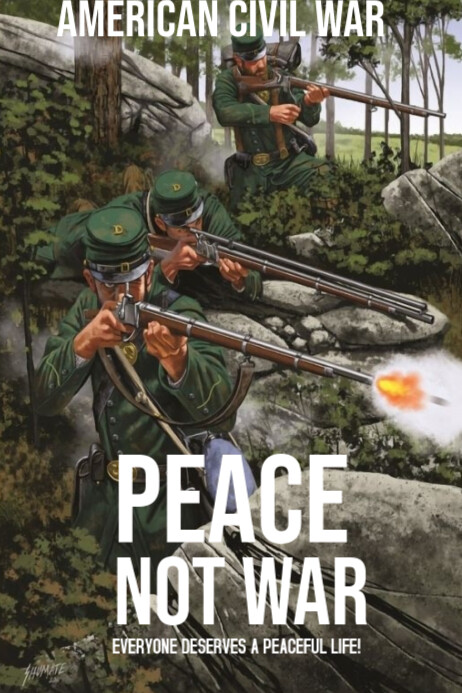 Joyful American Civil War Poster Template | PosterMyWall