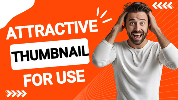 Joyful Attractive Youtube Thumbnail Template | PosterMyWall