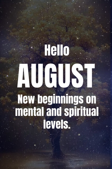 Joyful August Pinterest Graphic Template | PosterMyWall