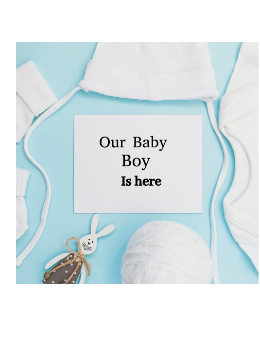 Joyful Baby Flyer Template | PosterMyWall