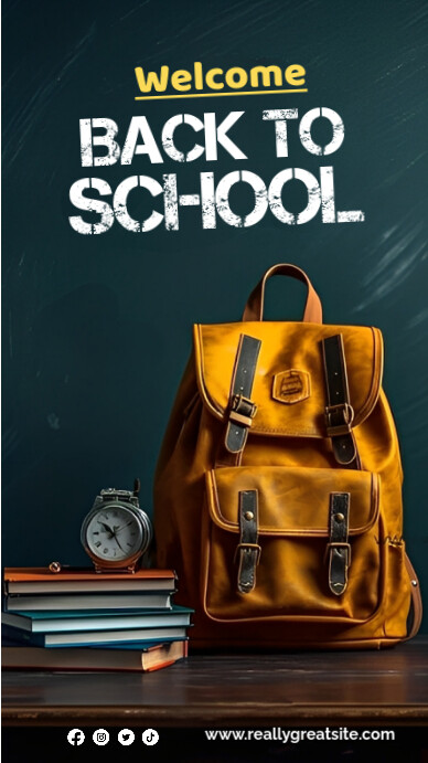 Joyful Back To School Instagram Story Template | PosterMyWall