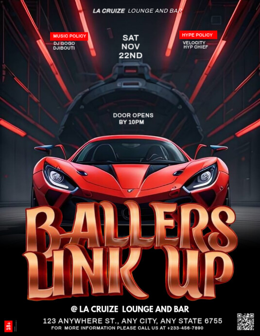 Copy of Joyful Ballers Link Up Flyer (us Letter) | PosterMyWall