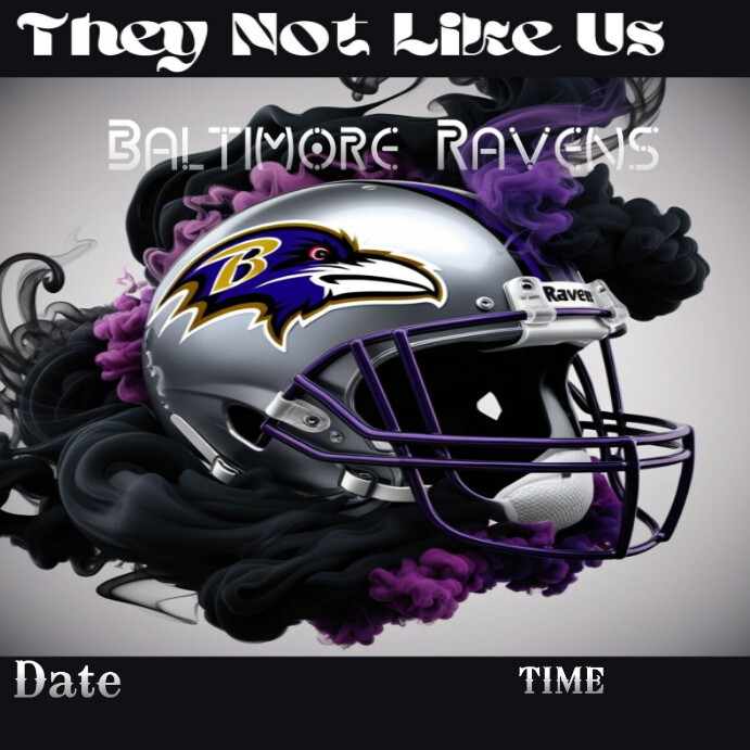 Plantilla de Joyful Baltimore Ravens Instagram Post | PosterMyWall