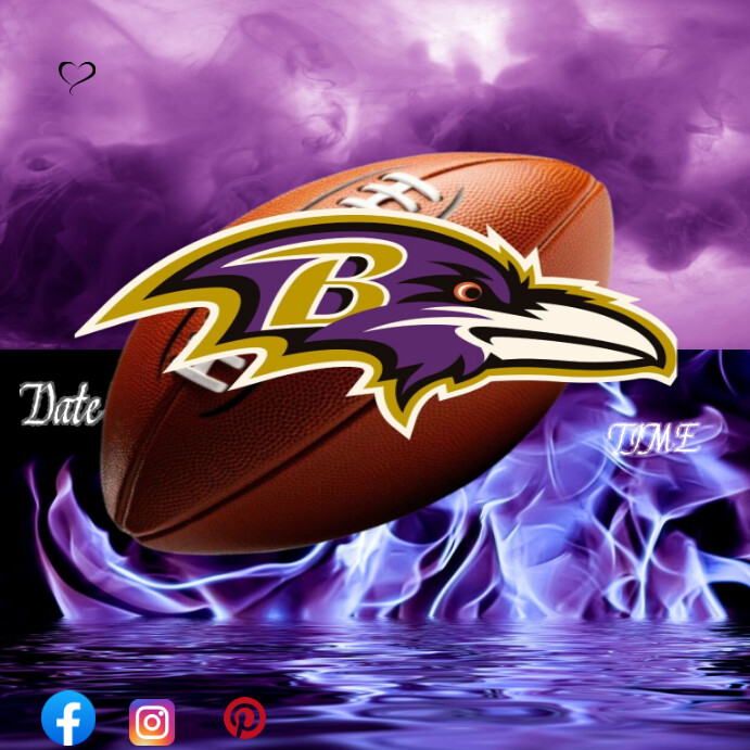 Plantilla de Joyful Baltimore Ravens Instagram Post | PosterMyWall