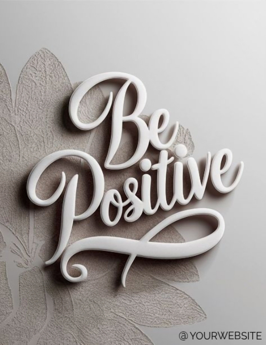 Joyful Be Positive Motivation Quotes/life Message To Mankind Online ...