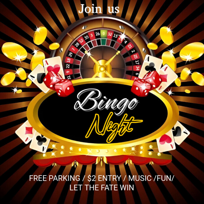 Joyful Bingo Night Instagram Post Template | PosterMyWall