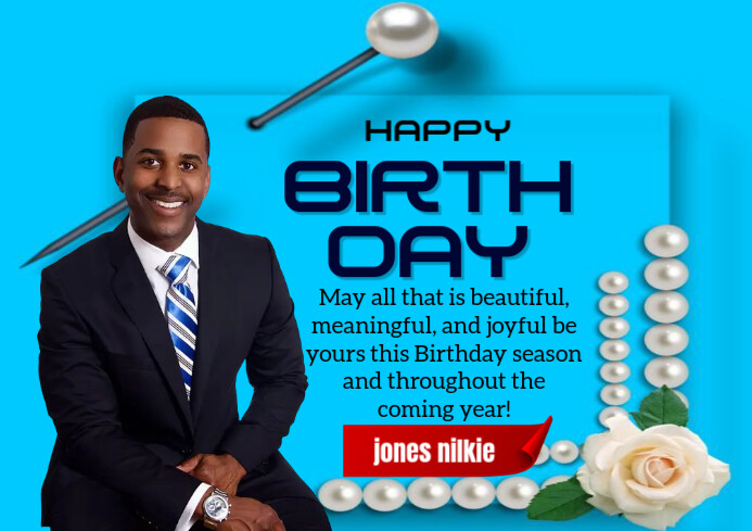 Joyful Birthday A2 Template | PosterMyWall