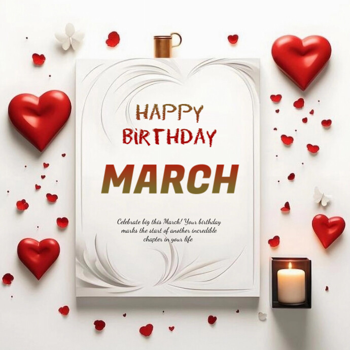 Joyful Birthday Card Logo Template | PosterMyWall