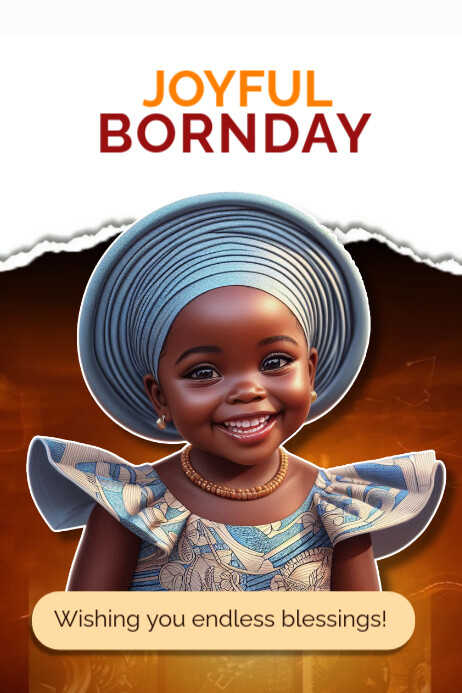Joyful birthday Template | PosterMyWall