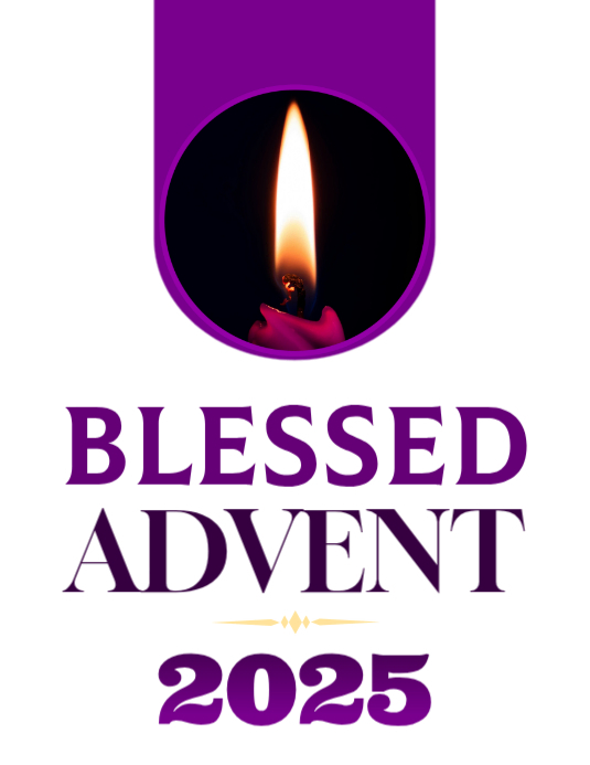 Joyful Blessed Advent 2025 Church Poster Flyer Online Banner Catholic ...