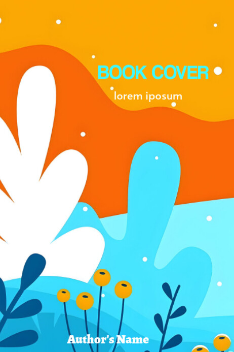 Joyful Book Cover Design Poster Template | PosterMyWall