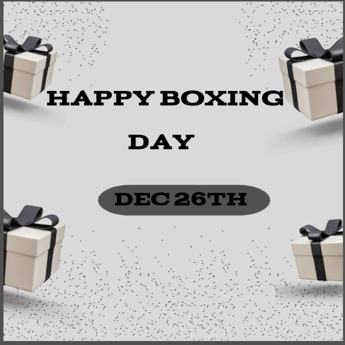 Joyful Boxing Day Instagram Post Template | PosterMyWall