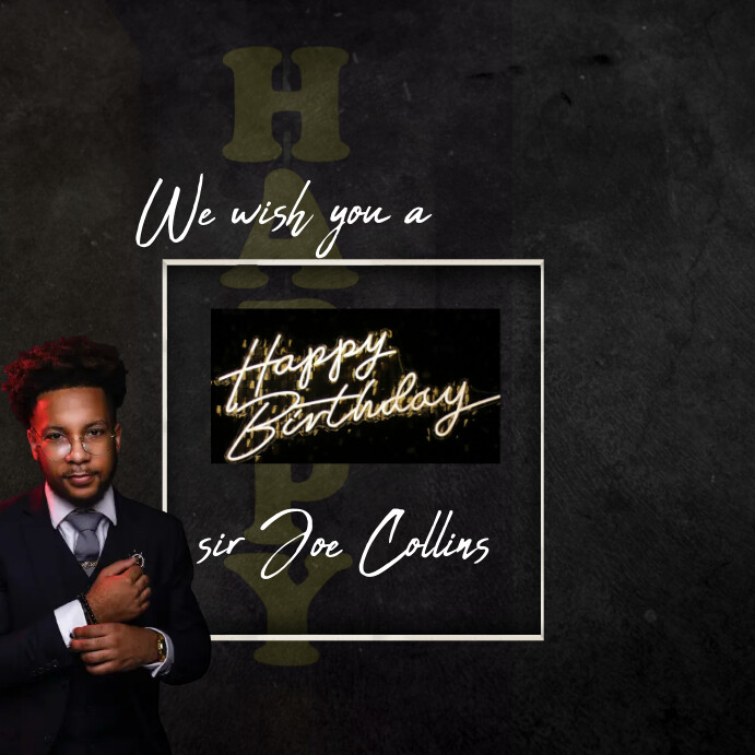 Joyful Brthday I Instagram Post Template | PosterMyWall