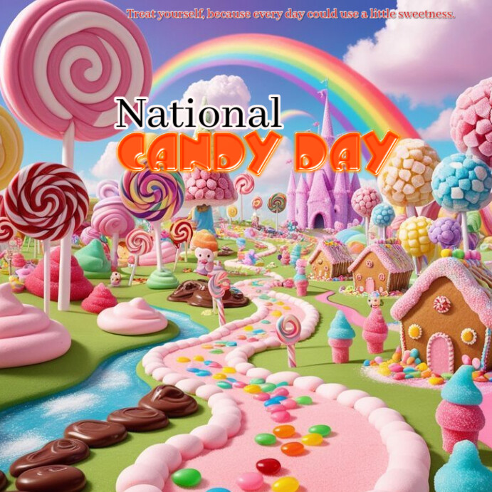 Copy of Joyful Candy Day Instagram Post | PosterMyWall