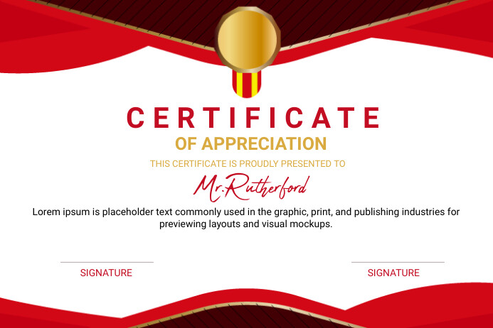 Copy of Joyful Certificate Label | PosterMyWall