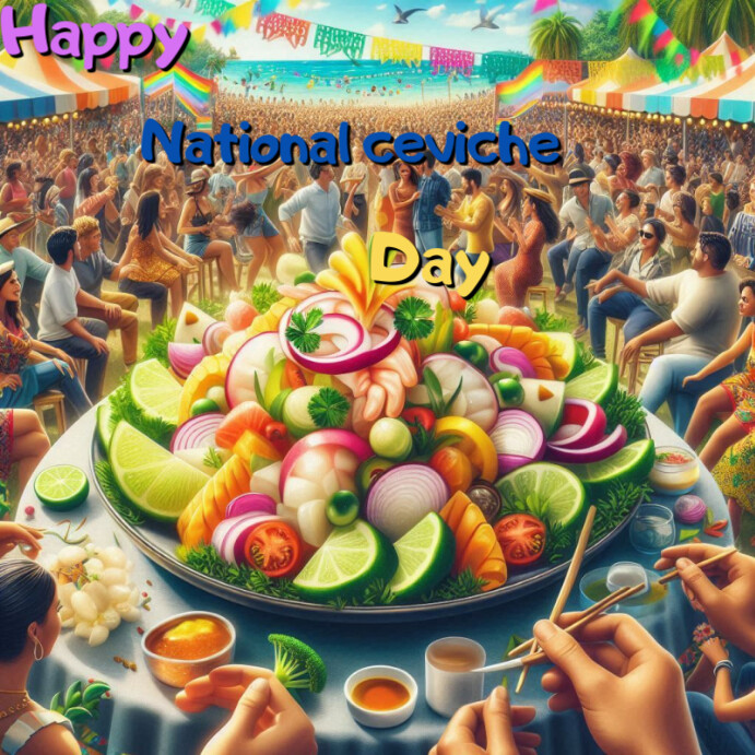 Copy of Joyful Ceviche Day Instagram Post | PosterMyWall