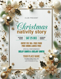 Christmas Program Flyer Template | PosterMyWall