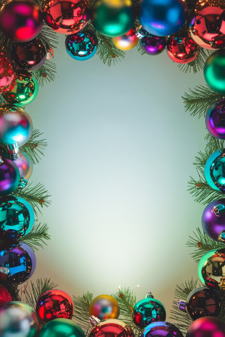 Joyful Christmas Poster Template | PosterMyWall