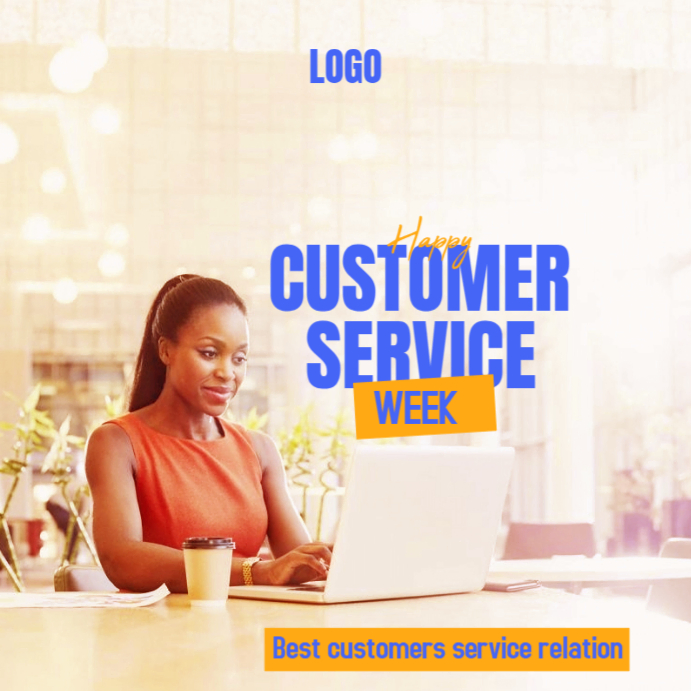Customer Service Week Template | PosterMyWall