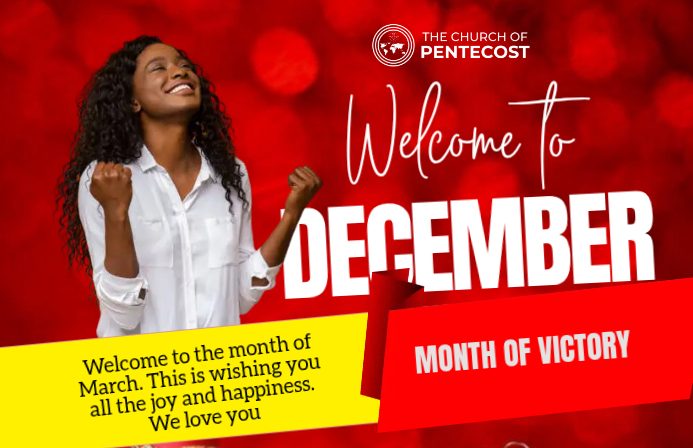 Joyful December New Month Tabloid Template | PosterMyWall