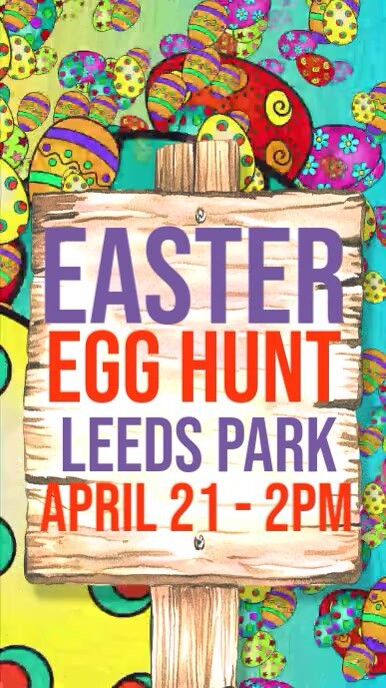 Joyful Easter Egg Hunt Instagram Reel Template | PosterMyWall