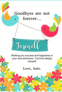 Farewell Template | PosterMyWall