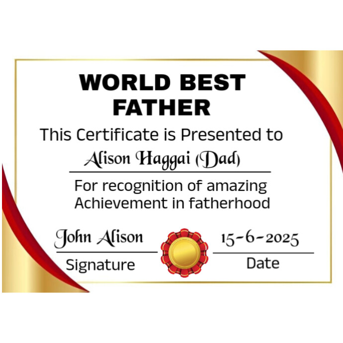 Joyful Father's Day Album Cover Template | PosterMyWall