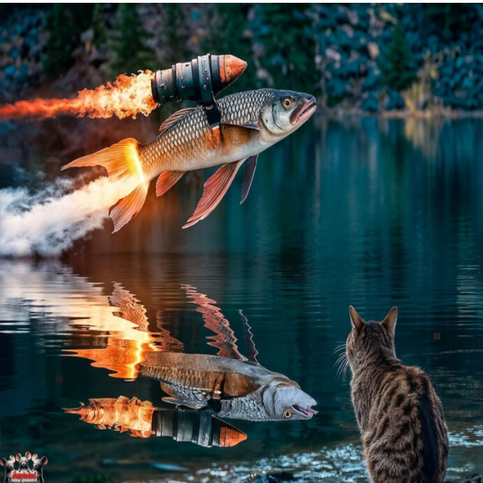 Copy of Joyful Fish Flying Poster Instagram Post | PosterMyWall