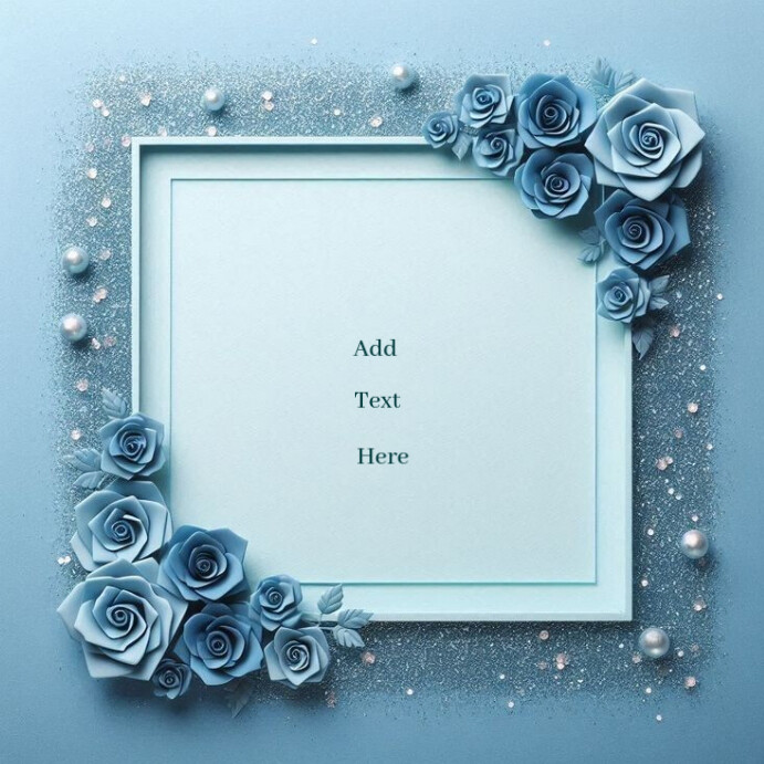 Copy of Joyful Floral Background Instagram Post | PosterMyWall