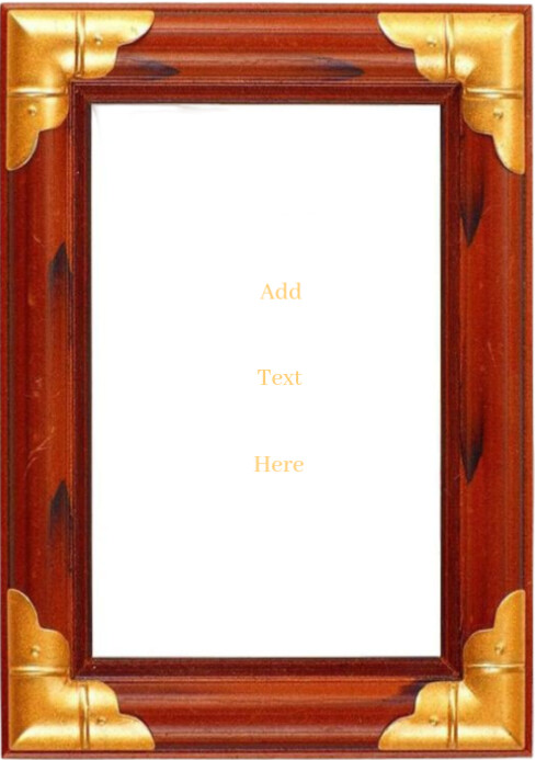 Copia de Joyful Frame A4 | PosterMyWall