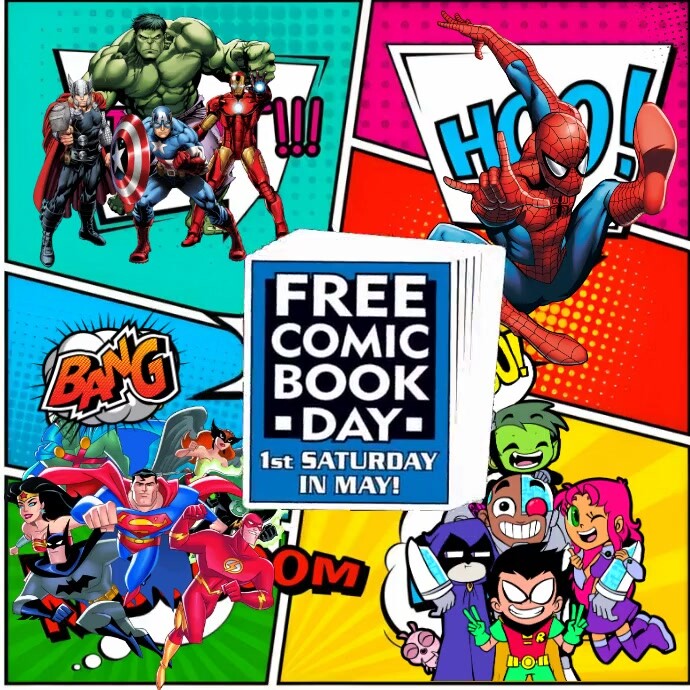 Copy of Joyful Free Comic Book Day Instagram Post | PosterMyWall