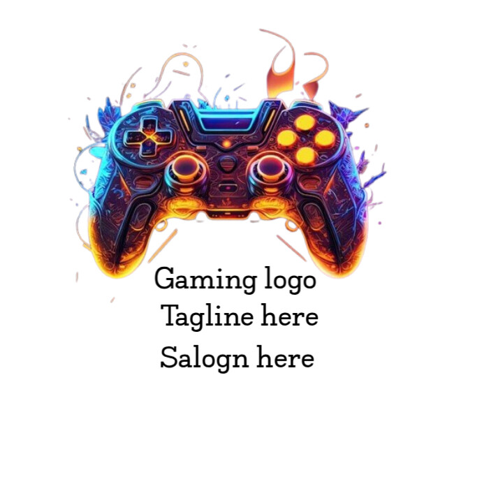 Joyful Gaming Logo Logo Template | PosterMyWall