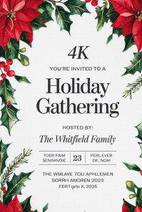 Maximalist Gathering Poster Template | PosterMyWall
