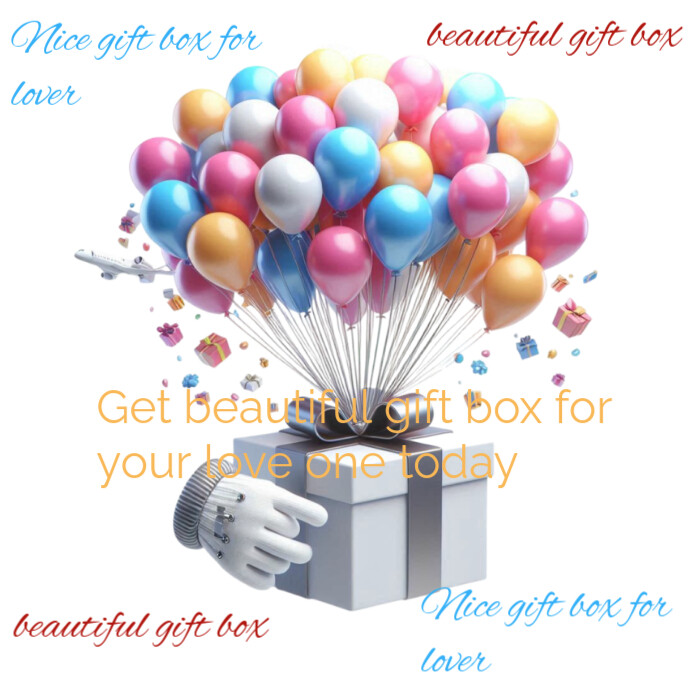 Joyful Gift Box Instagram Post Template | PosterMyWall