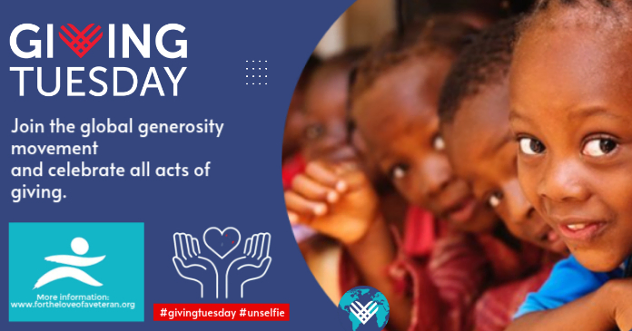 Joyful Giving Tuesday Flyer Facebook Shared Image Template | PosterMyWall