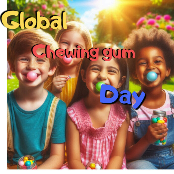 Joyful Globa Chewing Gum Daê⅔ Instagram Post Template | PosterMyWall