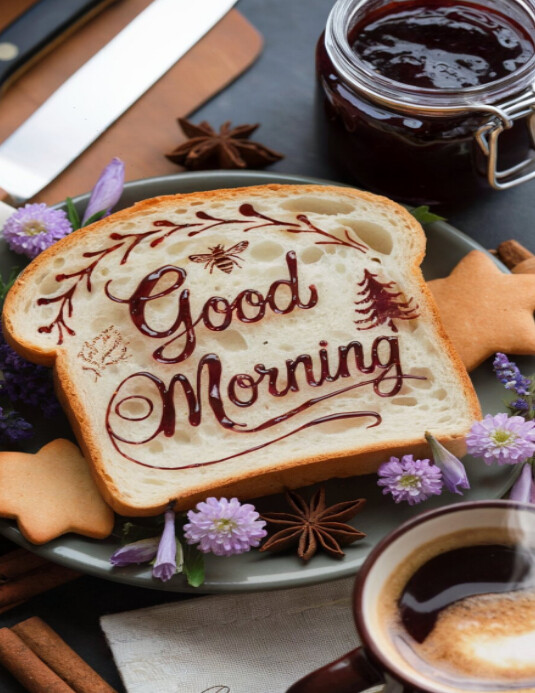 Joyful Good Morning Flyer (us Letter) Template | PosterMyWall