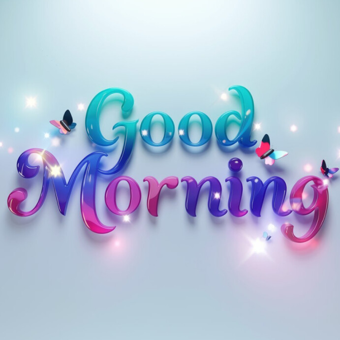 Joyful Good Morning Instagram Post Template | PosterMyWall
