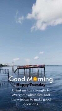 Joyful Good Morning Instagram Reel Template | PosterMyWall