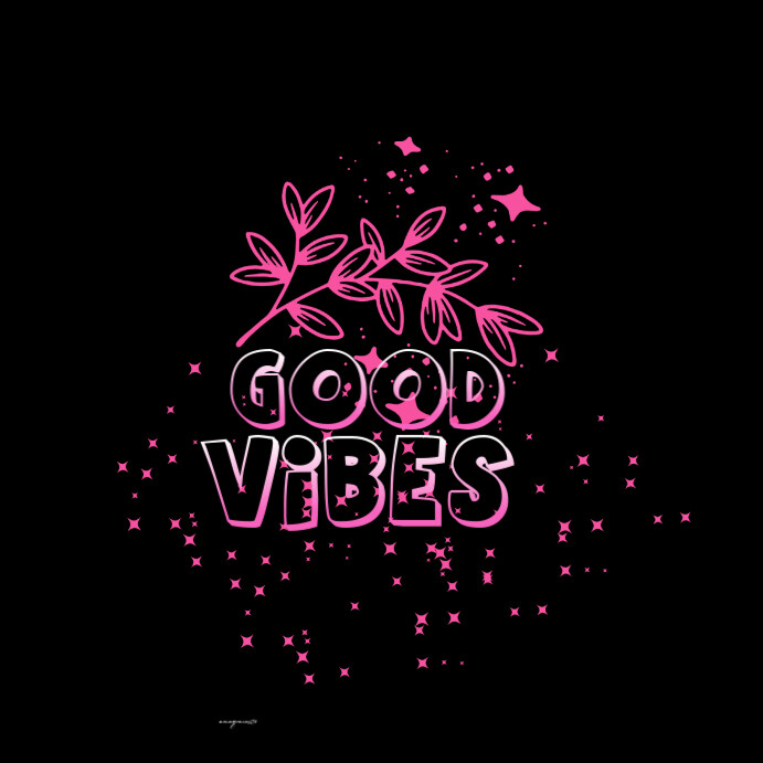 Copy of Joyful Good Vibes Instagram Post | PosterMyWall