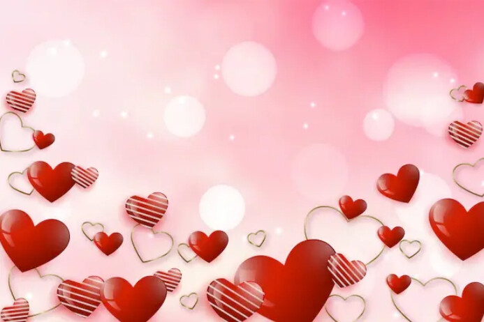 Copy of Joyful Gradient Valentine's Day Background Poster | PosterMyWall