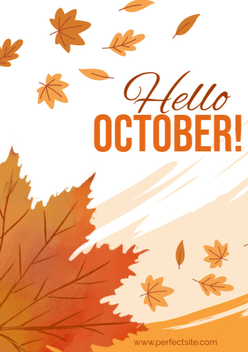 Copy of Joyful Hallo October A4 | PosterMyWall