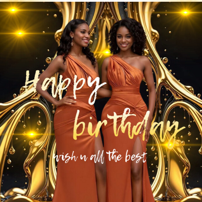 Joyful Happy Birthday Instagram Post Template | PosterMyWall