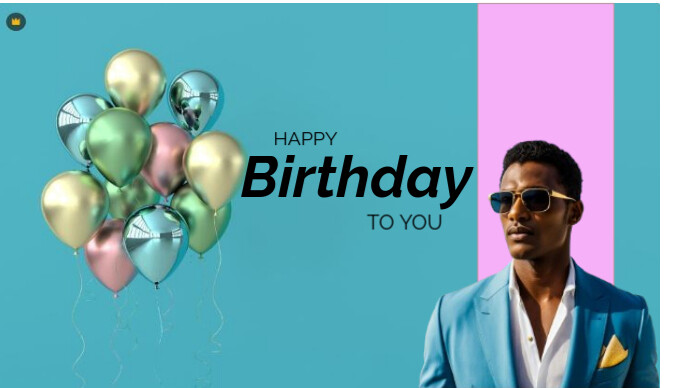 Joyful Happy Birthday Youtube Thumbnail Template | PosterMyWall