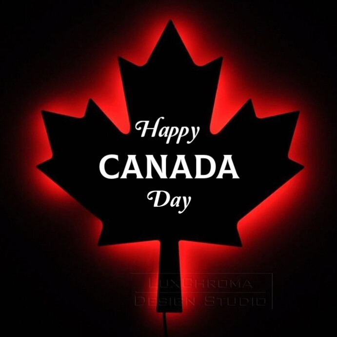 Plantilla de Joyful Happy Canada Day Instagram Post | PosterMyWall