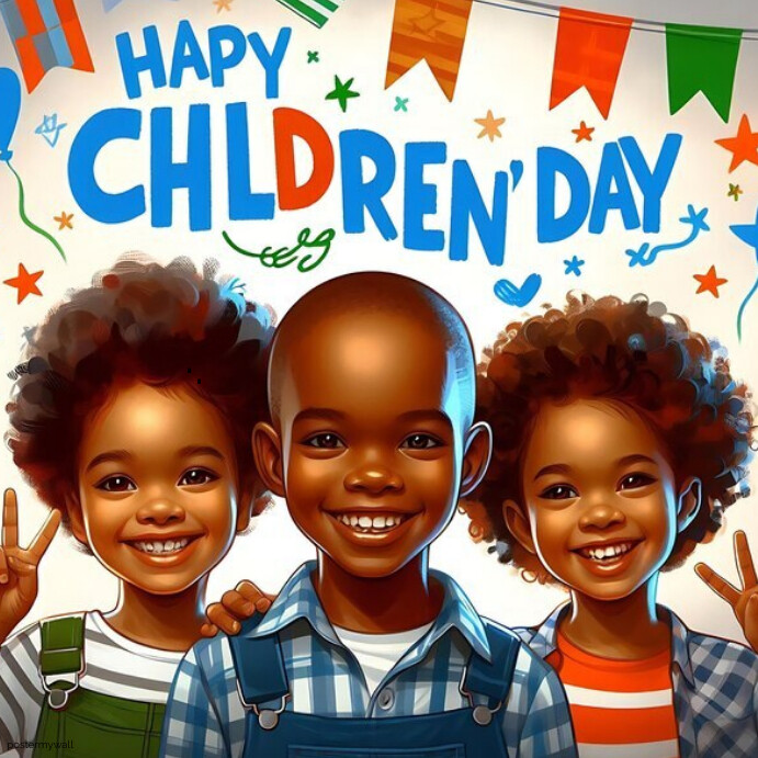 Joyful Happy Children's Instagram Post Template | PosterMyWall